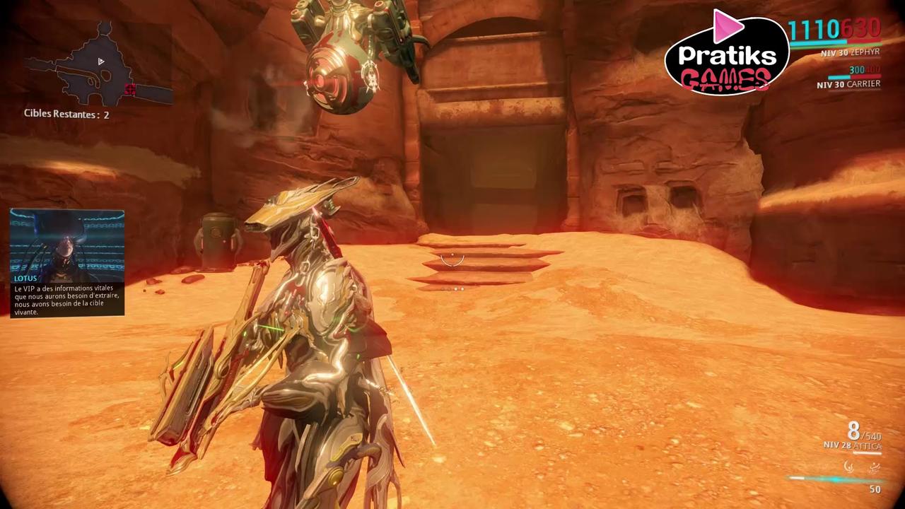 WARFRAME - Présentation de l'interface - Partie 2 - Pratiks